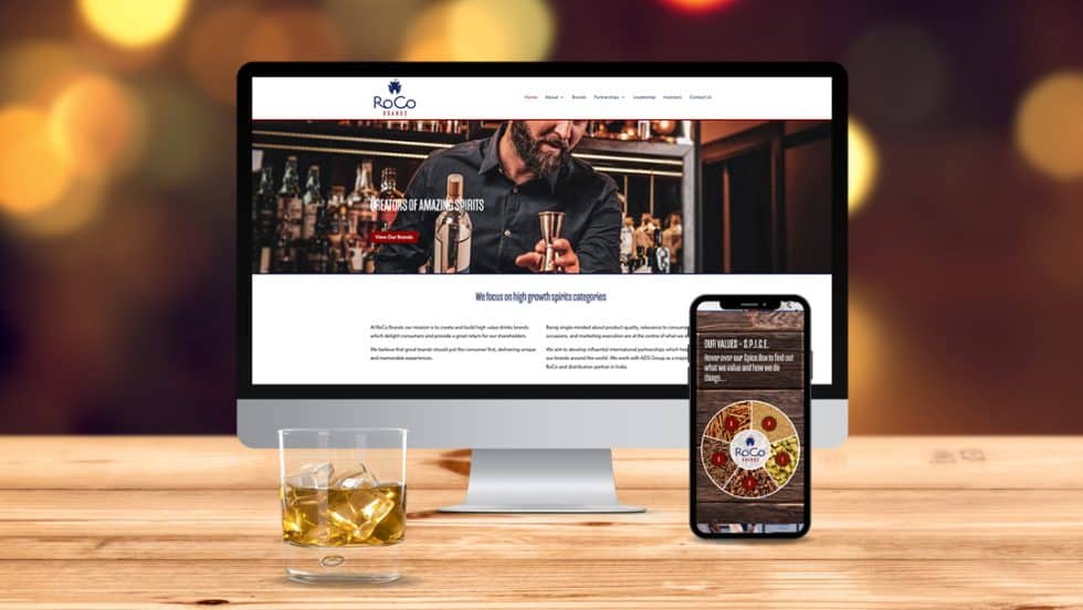 RoCo Brands Website | Projects | Adworks Agency Scotland